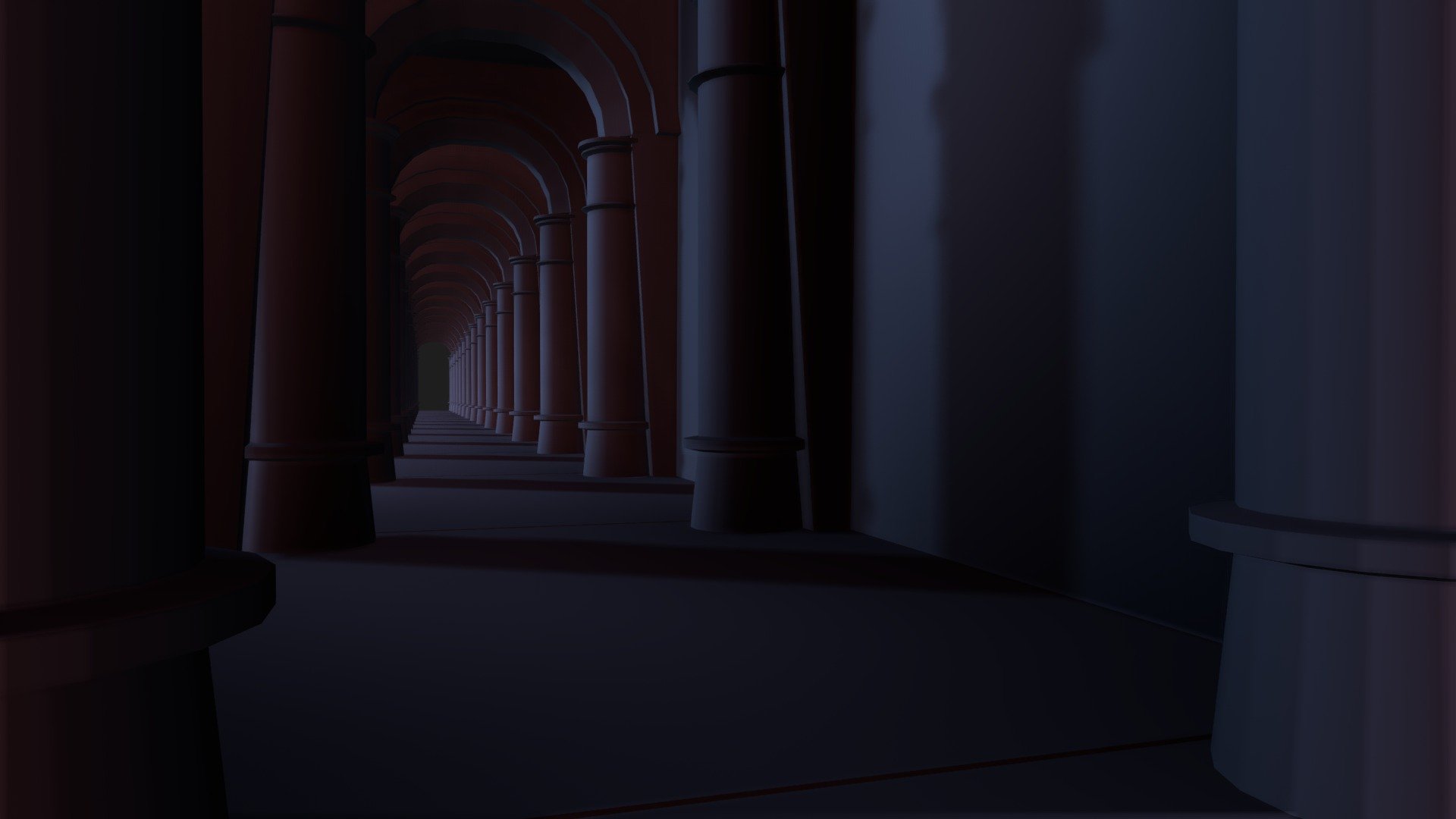 corridor - 3D model by llwaoshaxd (@llwaoshaxdd) [9c9f798] - Sketchfab