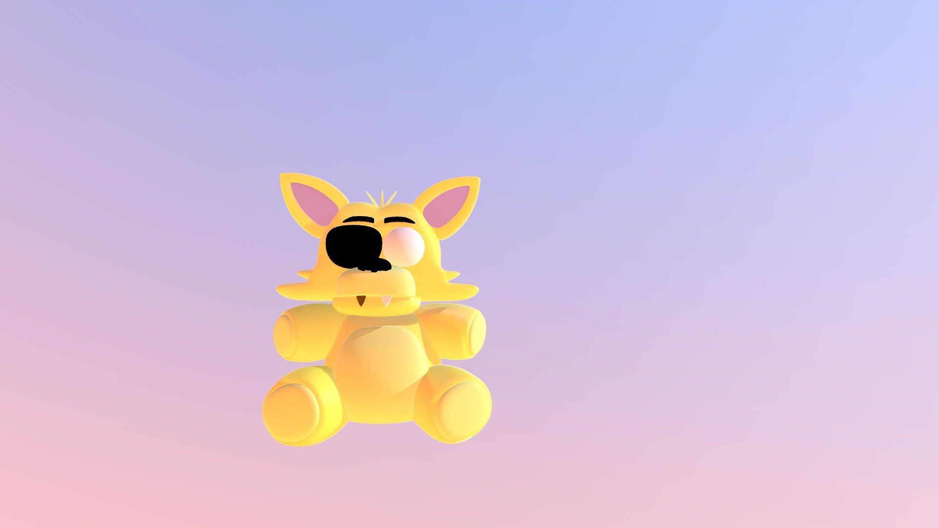 Golden Foxy-plush - Download Free 3D model by poliqqqz (@lenchikus ...