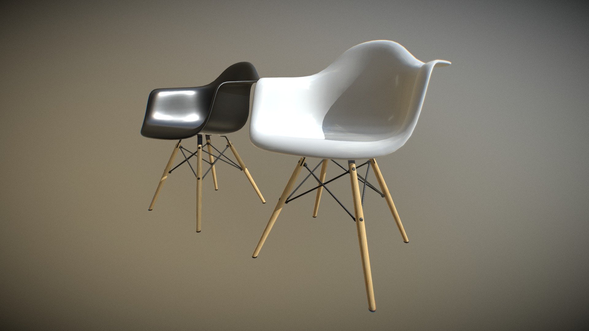 Eames Chair - 3D model by Sandro Di Girolamo (@sandrodigirolamo ...