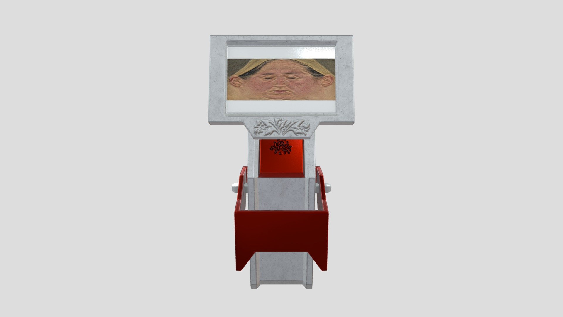 Computer face stand thing please like and buy - Download Free 3D model ...