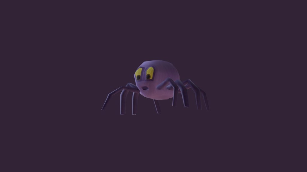 Spider - 3D model by herrerogames [9ca4434] - Sketchfab