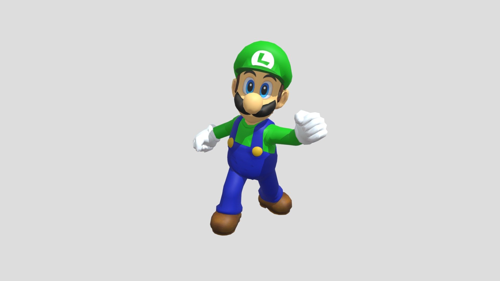 luigi - 3D model by ruthromantic [9ca445b] - Sketchfab
