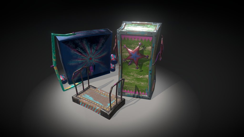 MOD Asset - 3D model by hiboufang [9ca4731] - Sketchfab