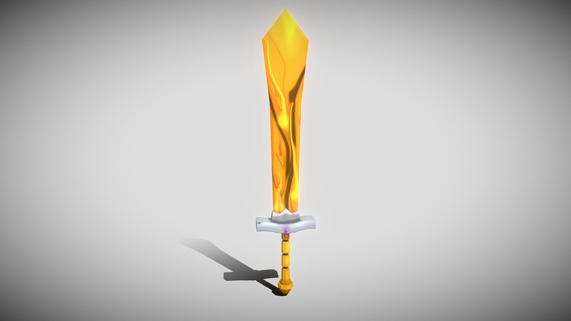 Sword - Buy Royalty Free 3D model by PounUP [9ca4c0e] - Sketchfab Store
