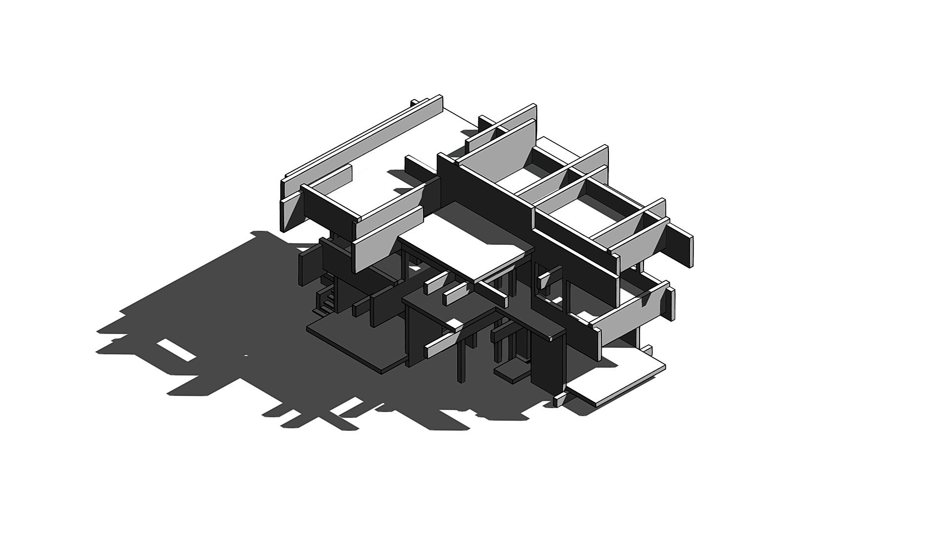 Case Study House 001 - 3D model by christoph.r.geiger [9ca58a4] - Sketchfab