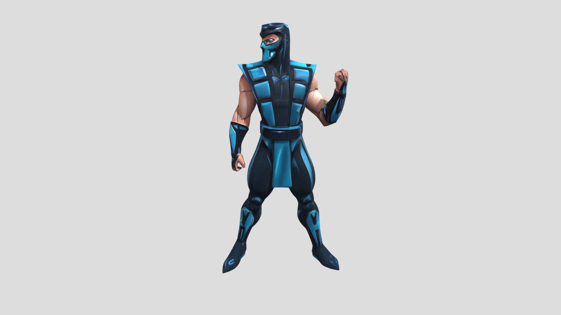 Sub-Zero (Mortal Kombat) - Download Free 3D model by IITheDarkness94II [9ca5ce8] - Sketchfab