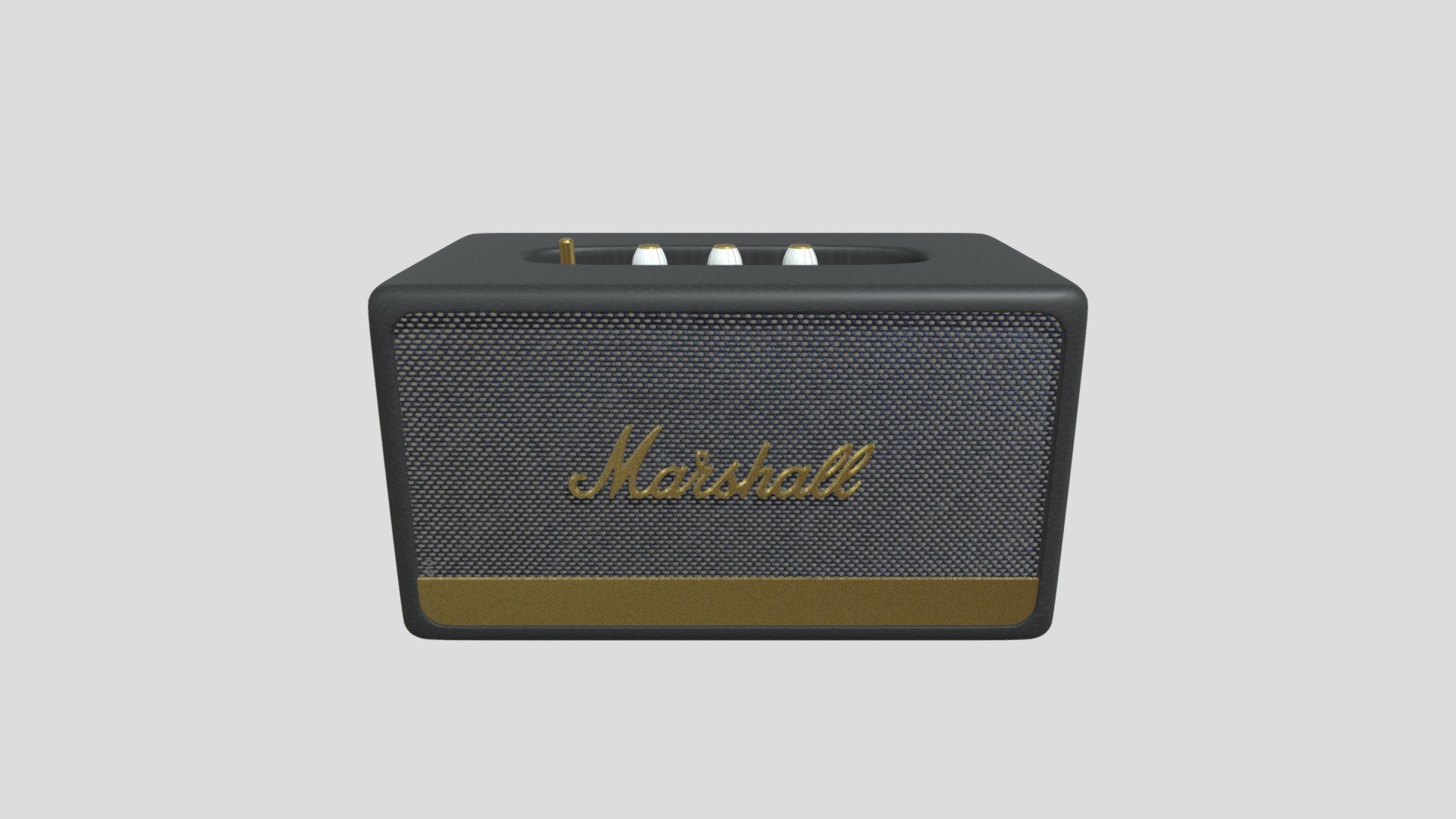 Marshall. For Sktchfab - 3D model by AGN3dartist [9ca70d5] - Sketchfab