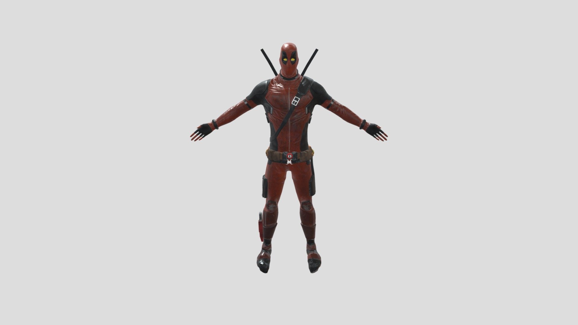 deadpool model project - Download Free 3D model by Sergio180 [9ca809a ...