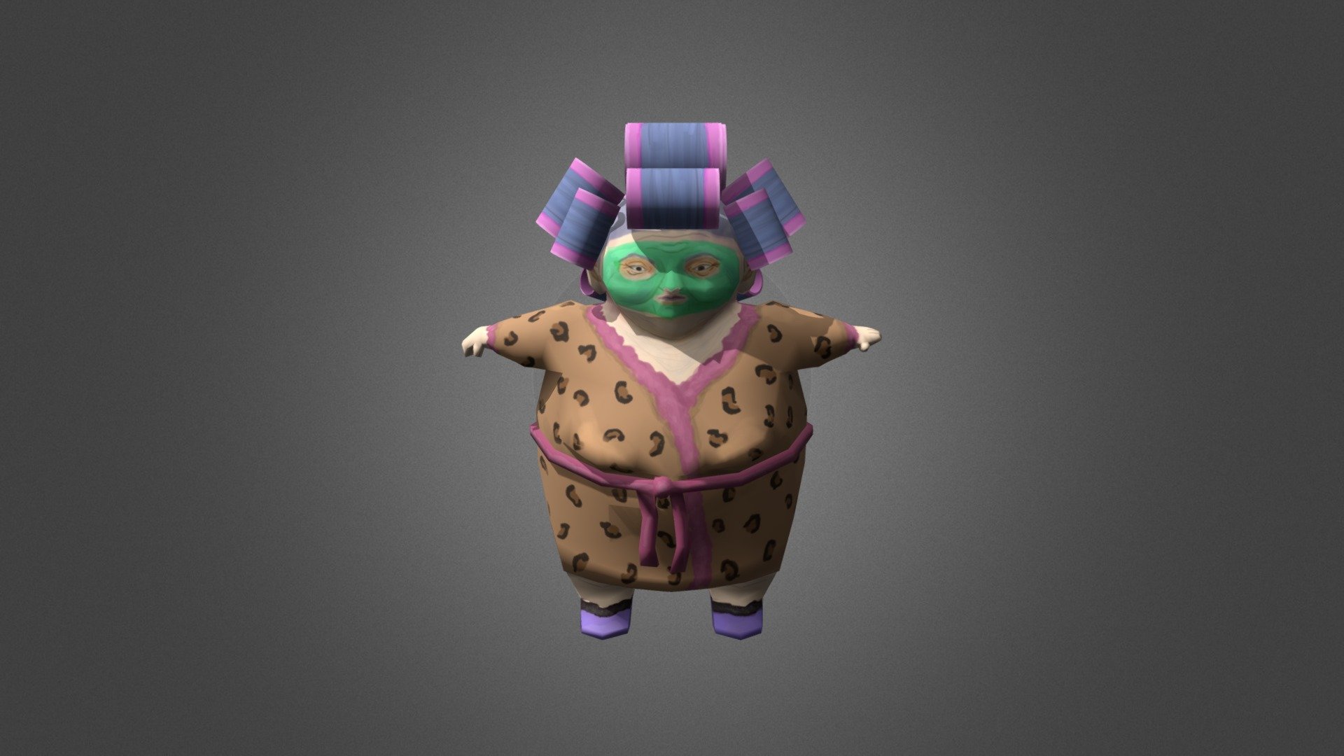 Grandma - 3D model by Katlynn Woodward (@woodysgameart) [9ca88b6 ...