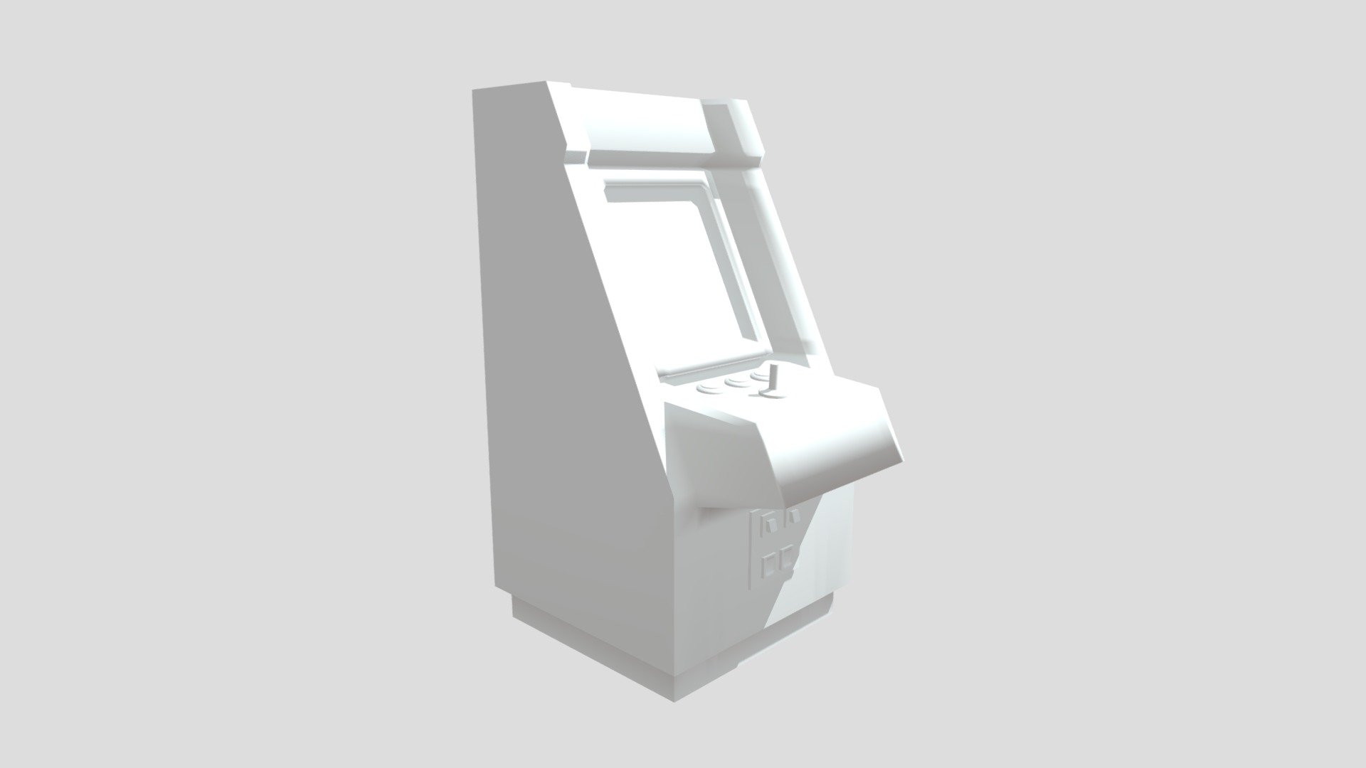 Arcade Cabinet Final - 3D model by Alex (@technobladez5739) [9ca9664 ...