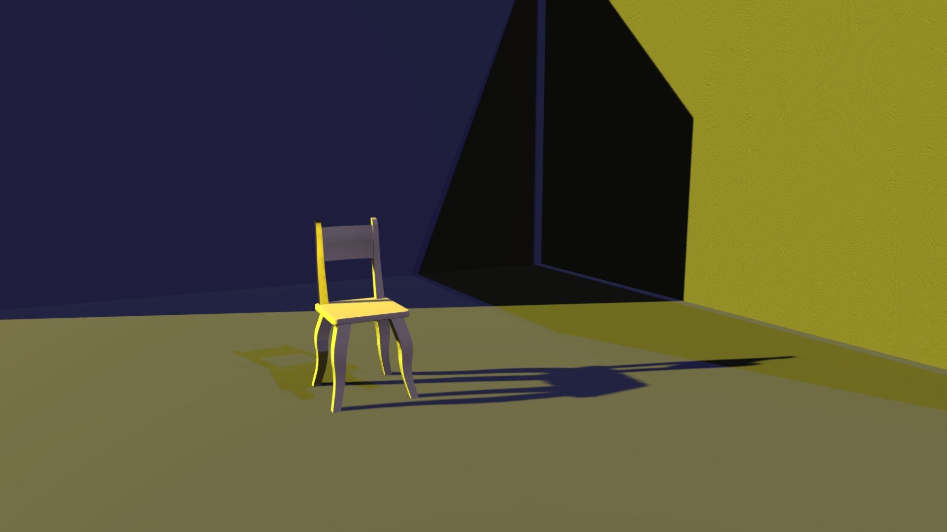 silla - 3D model by irenereyes [9caae53] - Sketchfab