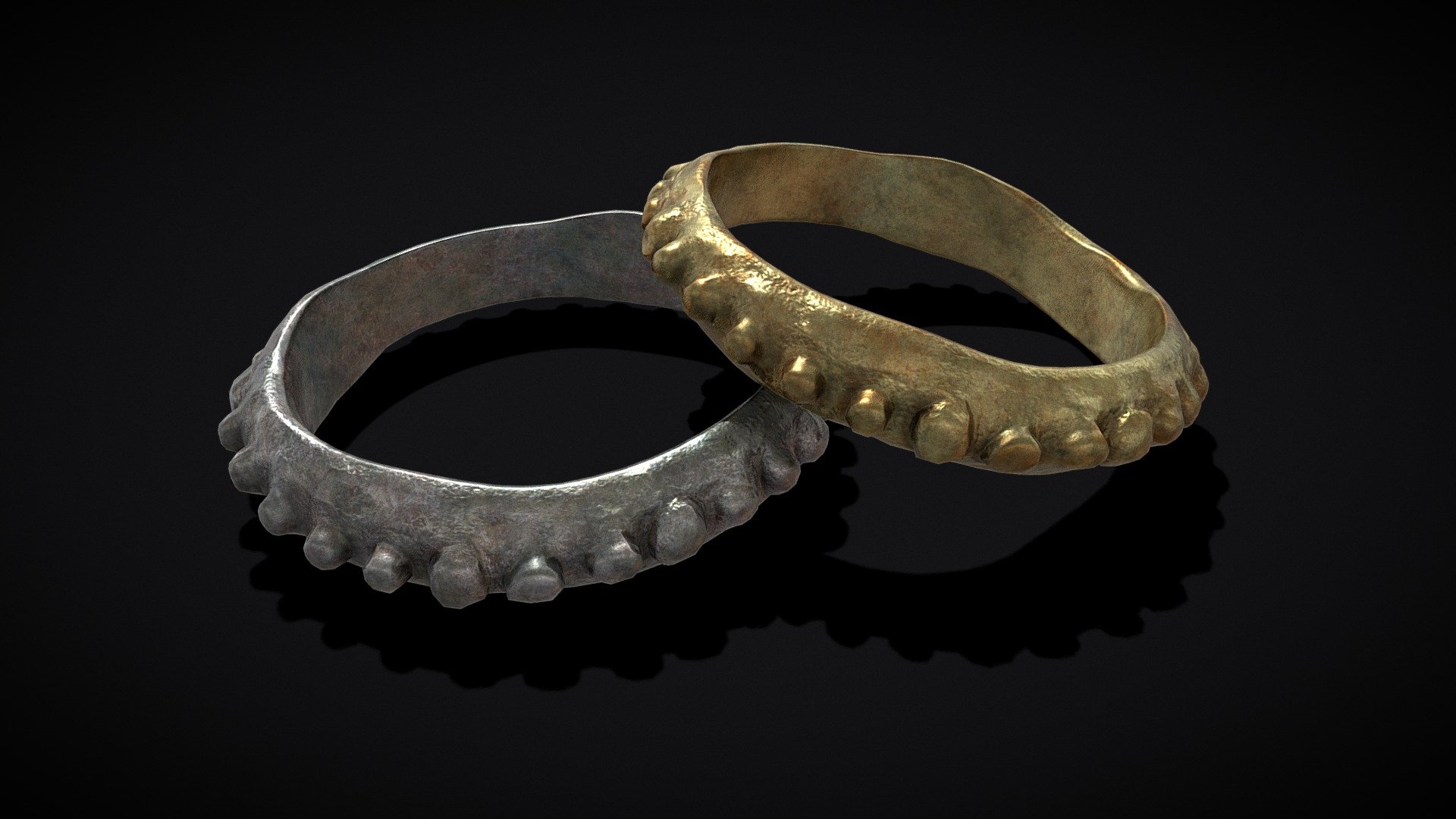 Beaded Roman Ring - Buy Royalty Free 3D model by GetDeadEntertainment ...