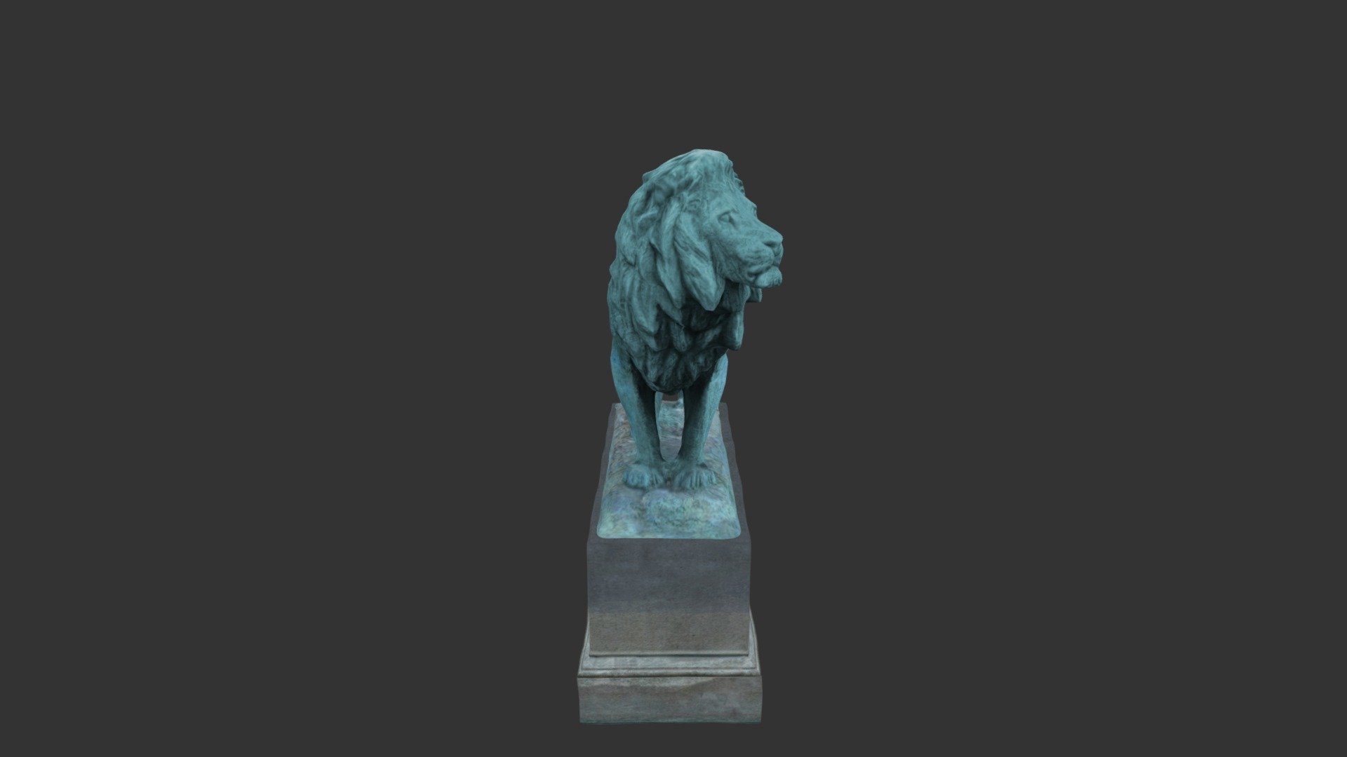 Chicago Lions Art Institute - Download Free 3D model by John Helman ...