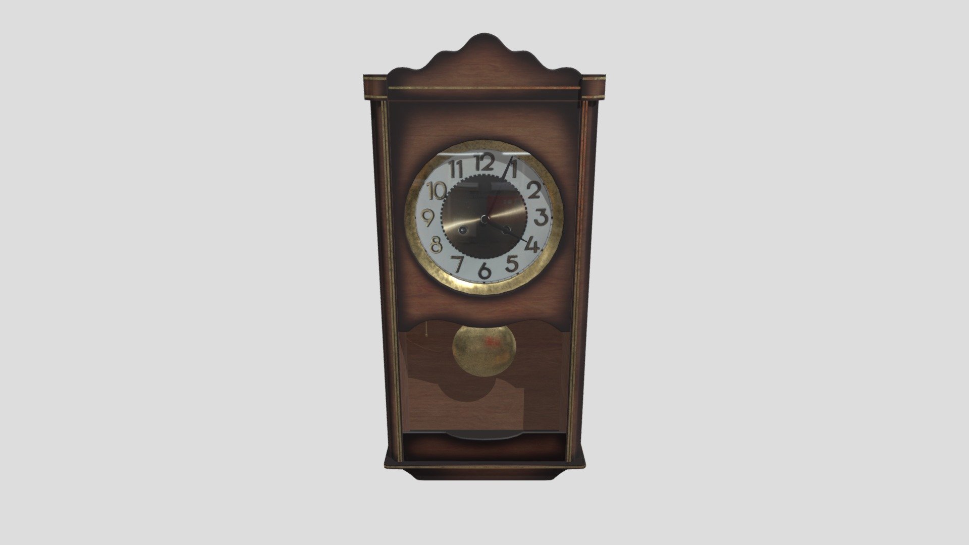 Antique wall clock - Download Free 3D model by ersnmrt [9cabcc4 ...