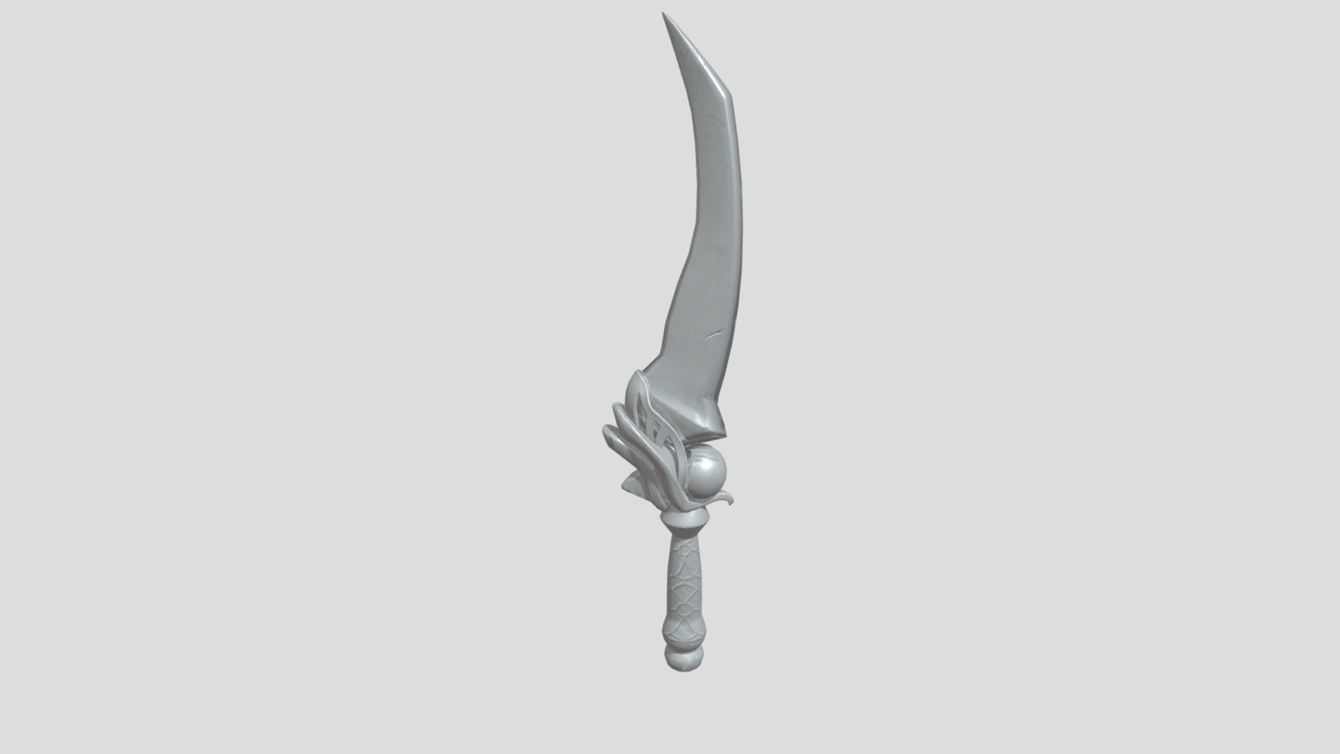 My Low Poly Blade - Download Free 3D model by Ali Hamidaddin (@ahzah ...
