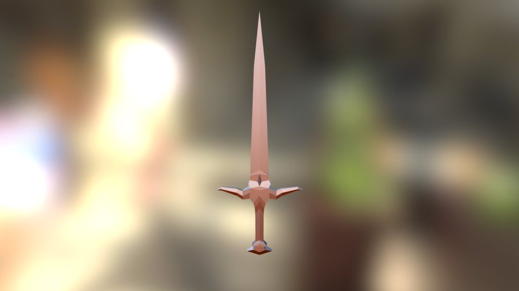 Low Poly Dagger - 3D model by Jellyfish64 [9cacaa0] - Sketchfab