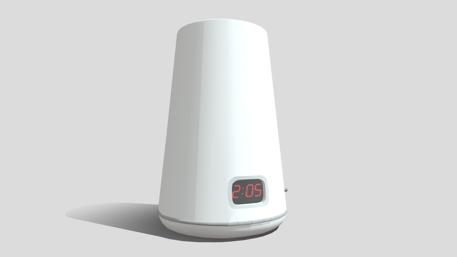 Alarmclock Lamp - 3D model by Danreit [9cae783] - Sketchfab