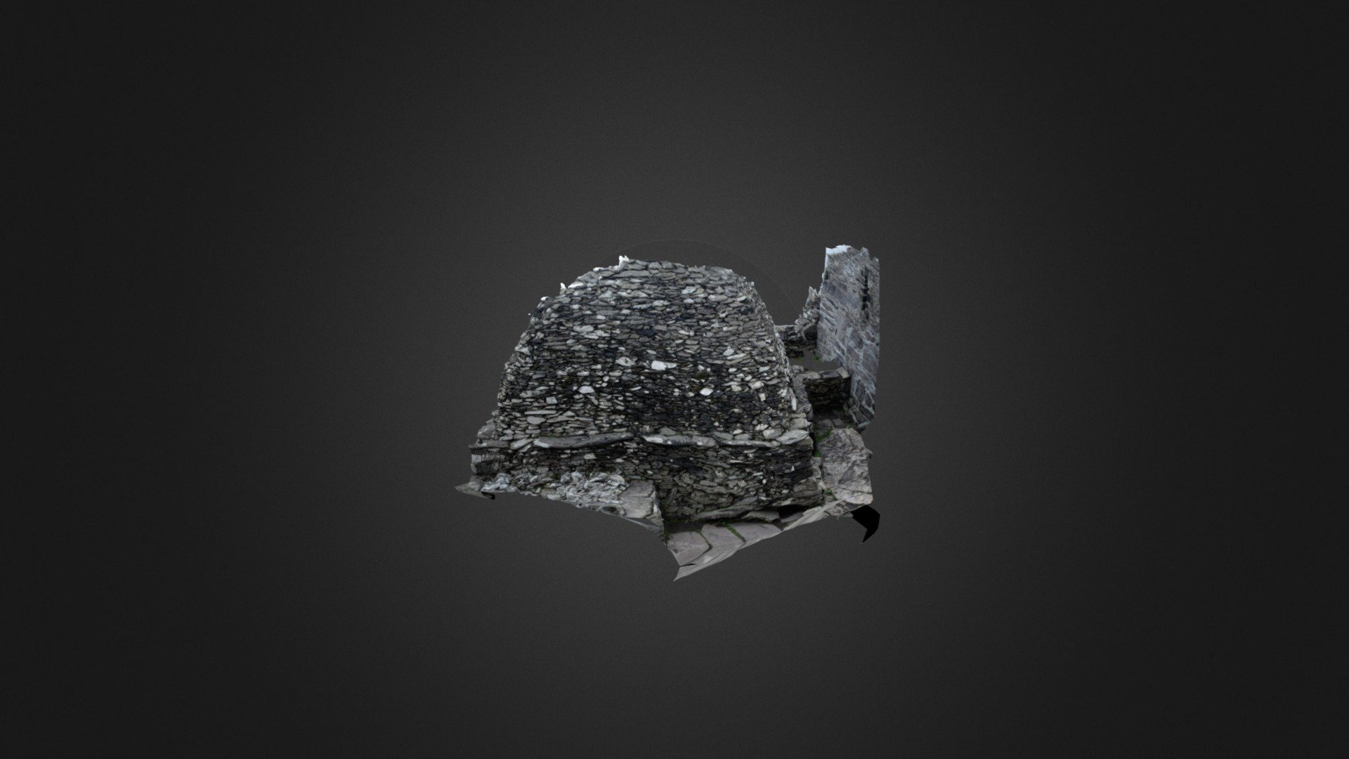 Monk's Cell at Skellig Michael - Download Free 3D model by nateshaw ...