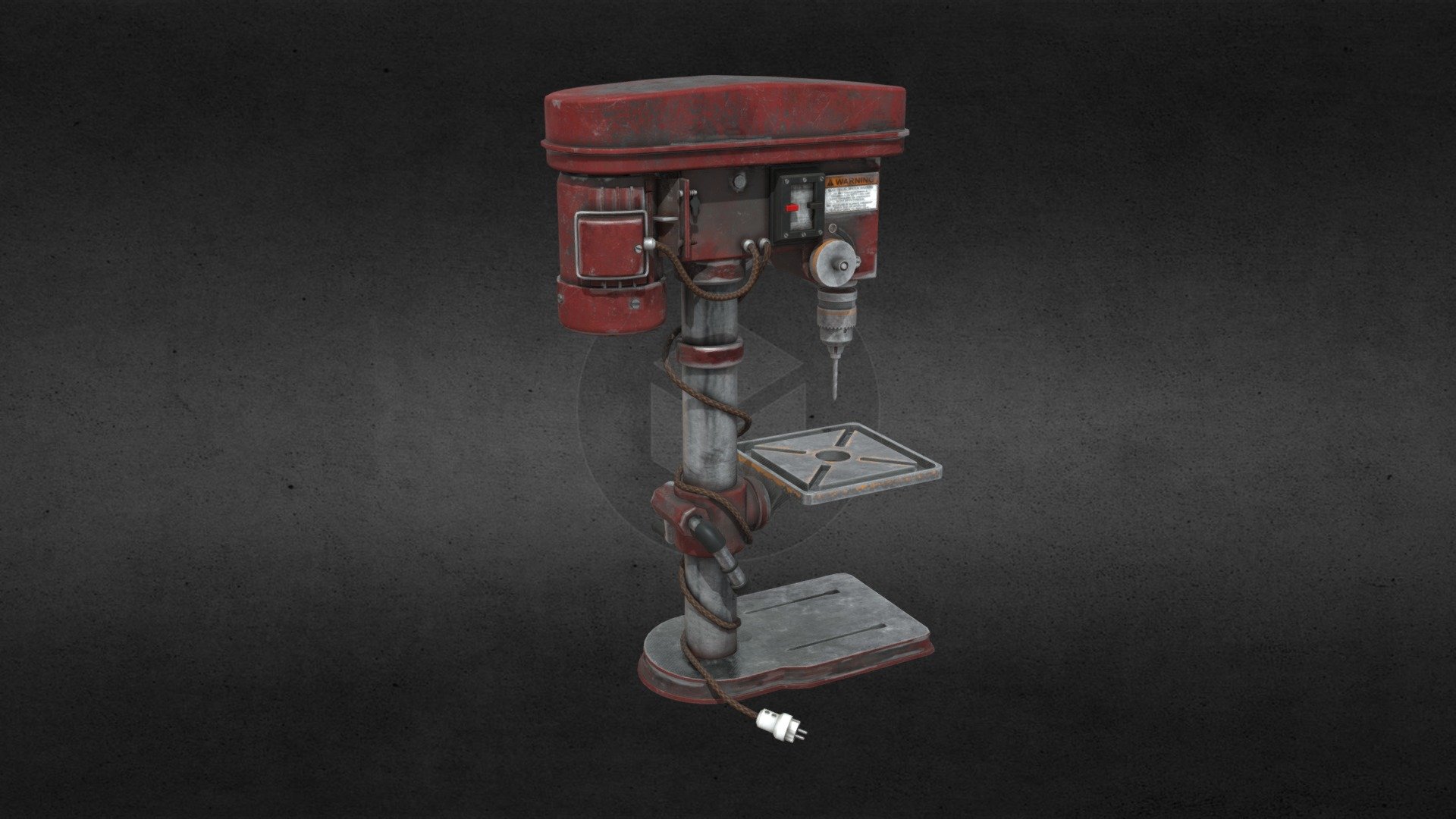 Pillar Drilling Machine - 3D model by farhan_warsi_1999 [9caf911 ...
