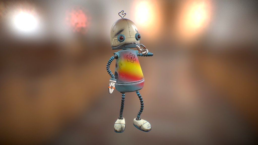 Da Robot - 3D model by Delphis [9cafd5e] - Sketchfab