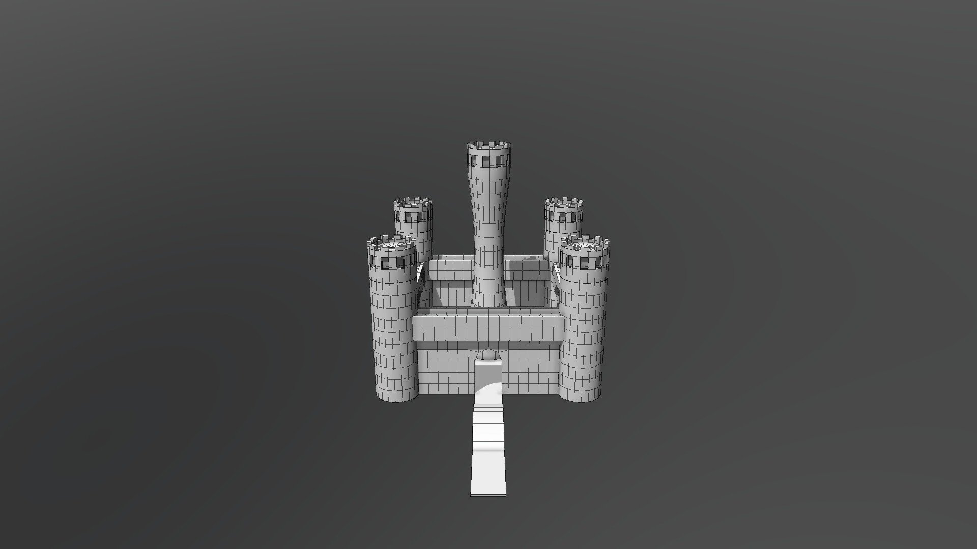 Assignment07 Castle - 3D model by ajrichmann [9cb26a3] - Sketchfab