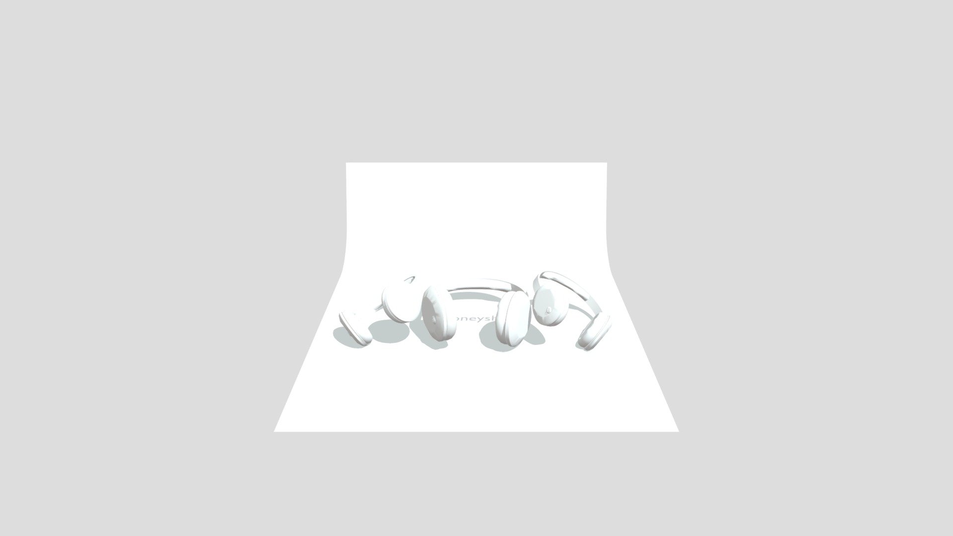 Basic Headphones Design - 3D model by moneysh [9cb274b] - Sketchfab