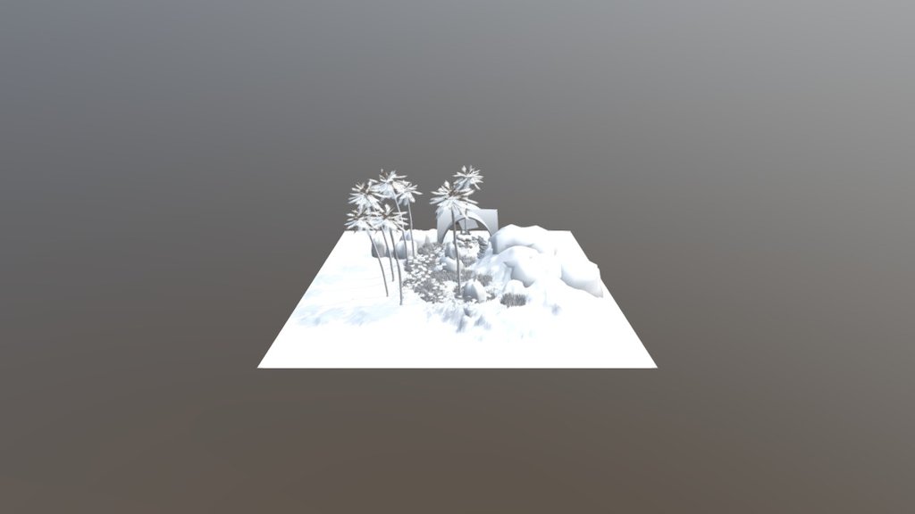 Desert Scene - 3D model by starpro [9cb33da] - Sketchfab