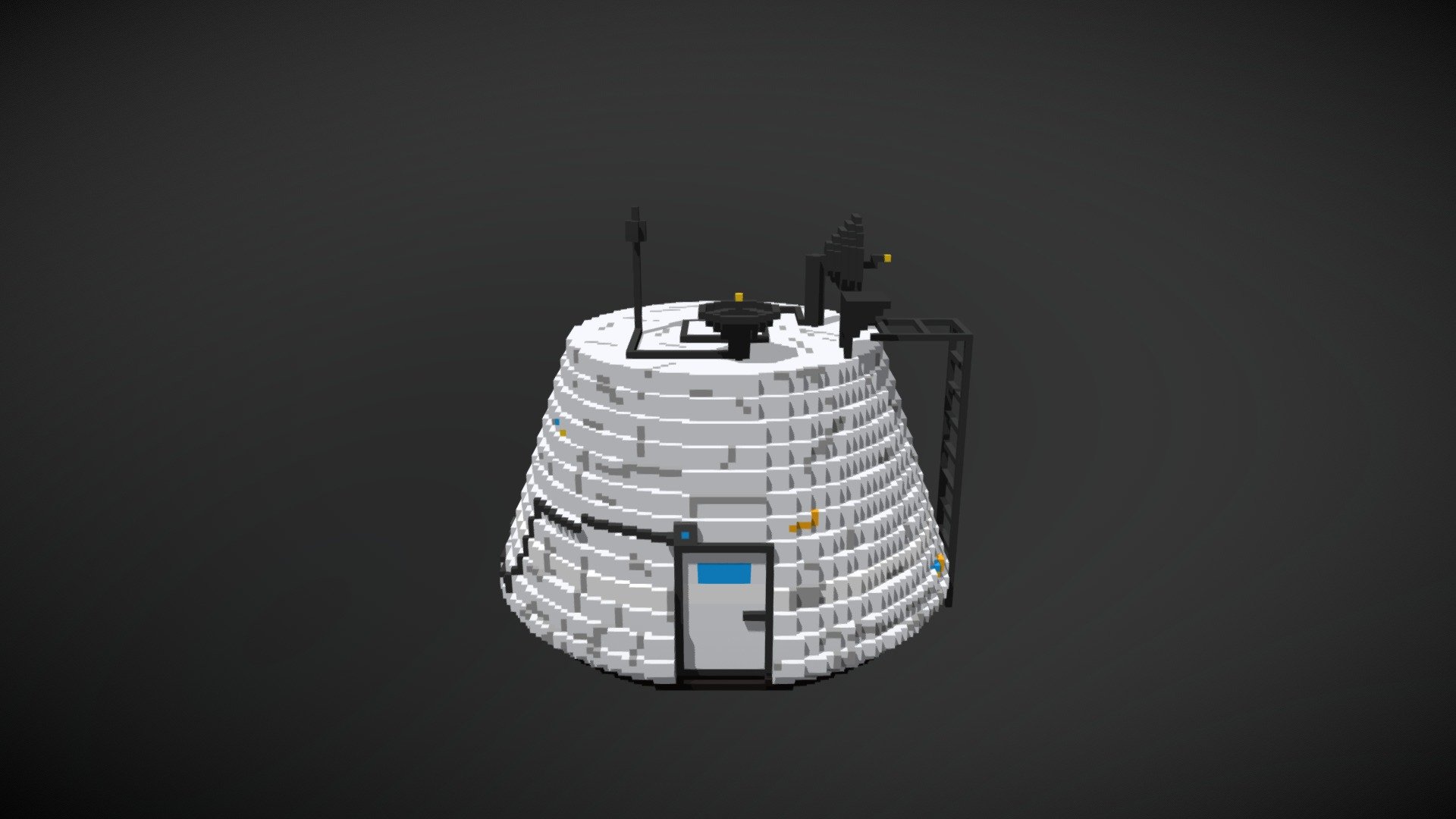 Voxel Space capsule - 3D model by Samsagaz el bravo (@ernano941 ...