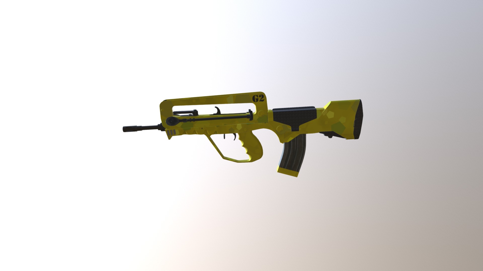 FAMAS lemonade - 3D model by zolotuhin174go [9cb5f74] - Sketchfab