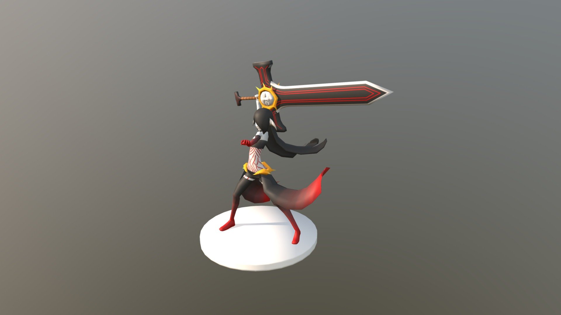 Magic Fencer - 3D model by bbq665895 [9cbe336] - Sketchfab