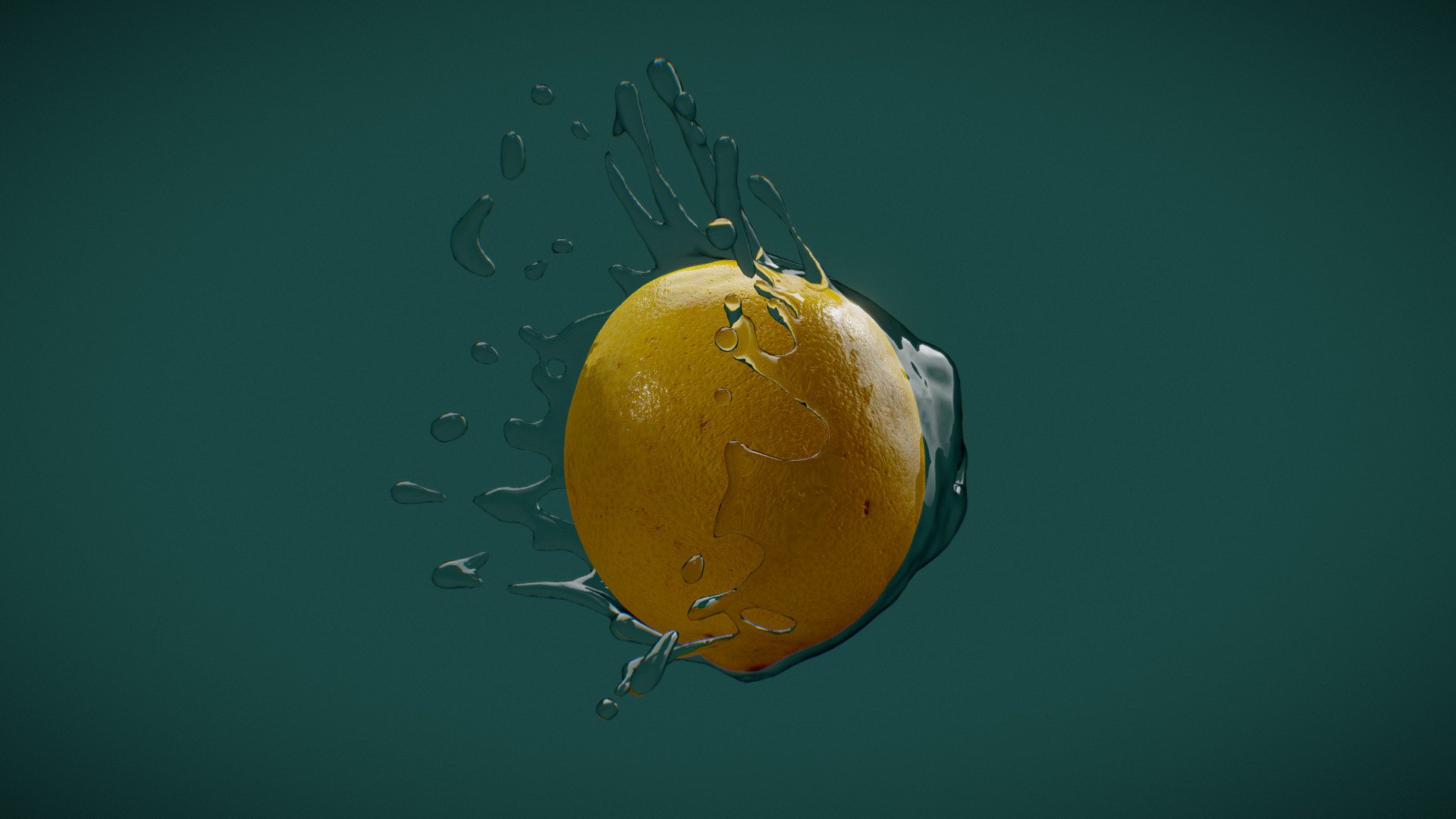 Animated Fluid Splash 7 - Buy Royalty Free 3D model by UJJWAL CHAUHAN ...