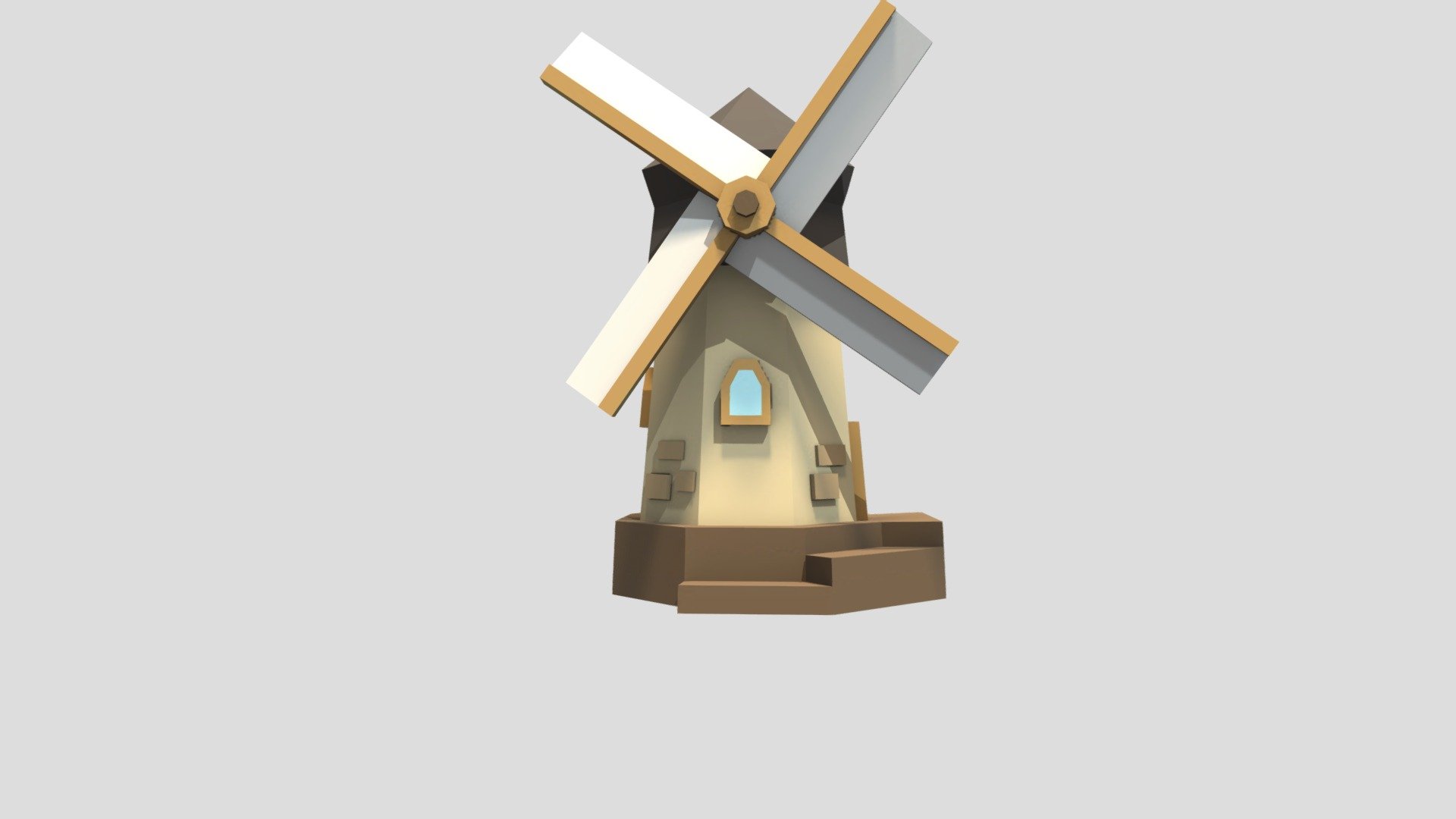 Windmill - 3D model by Kiki1312 [9cc158d] - Sketchfab