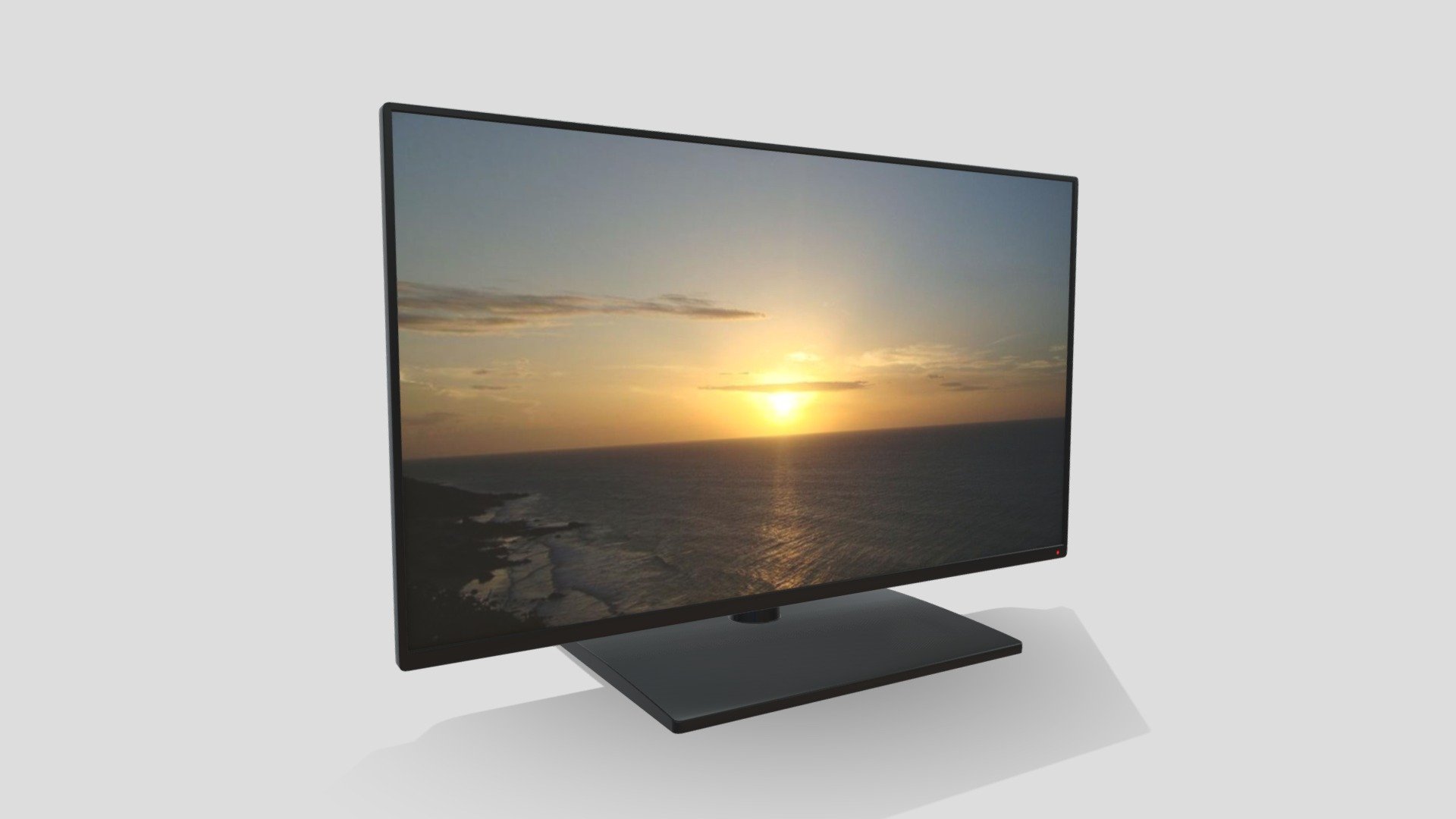 Flat TV - 3D model by Jonatan David Giordano (OneiricDiver ...