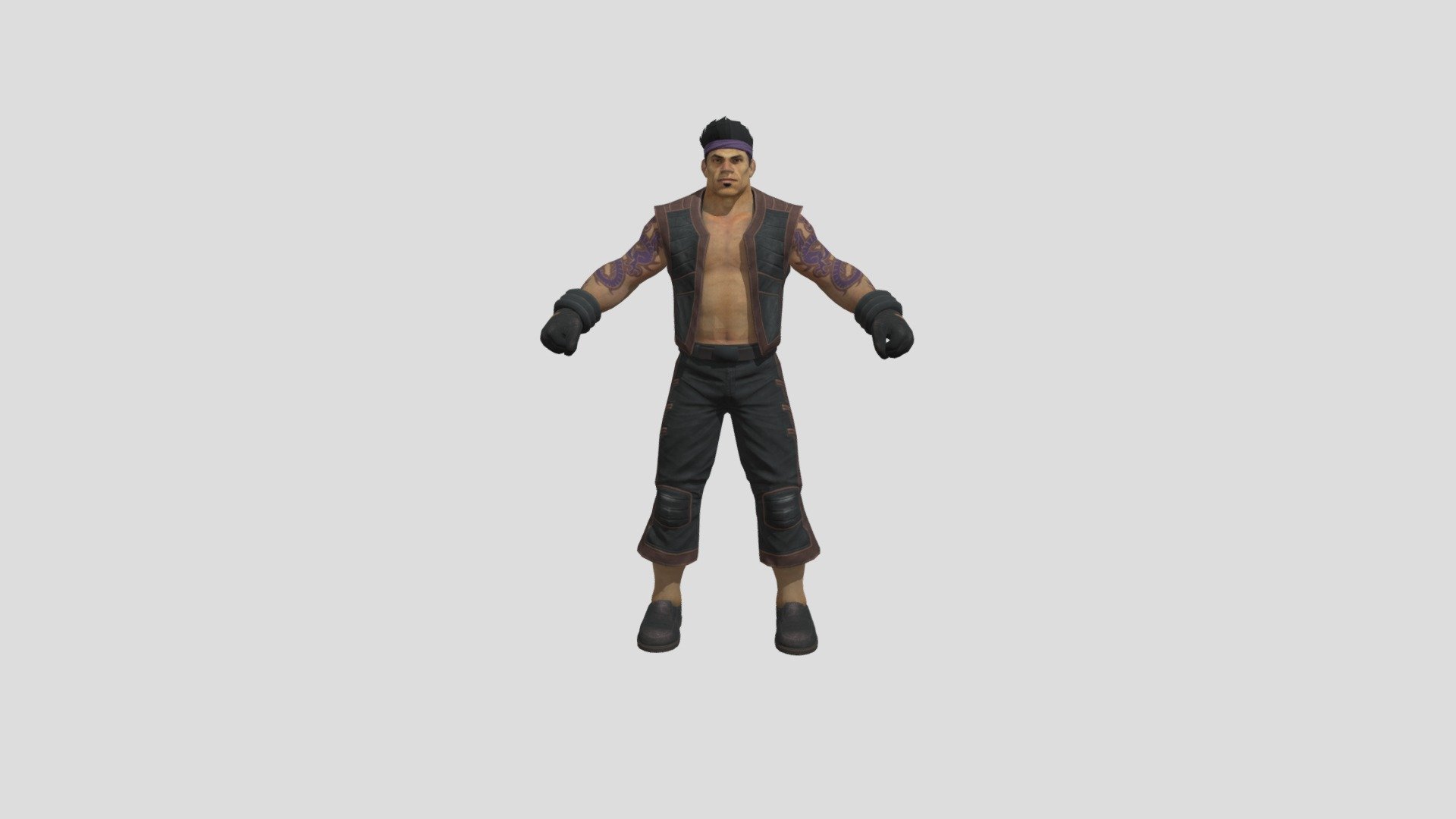 Purple Dragon Brute (TMNT Out Of The Shadows) - Download Free 3D model ...