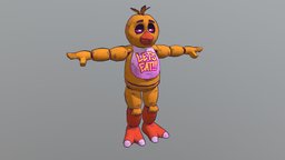 Toy Chica V2 By Zorikyu - Download Free 3D model by ೀ܀⊹ ...
