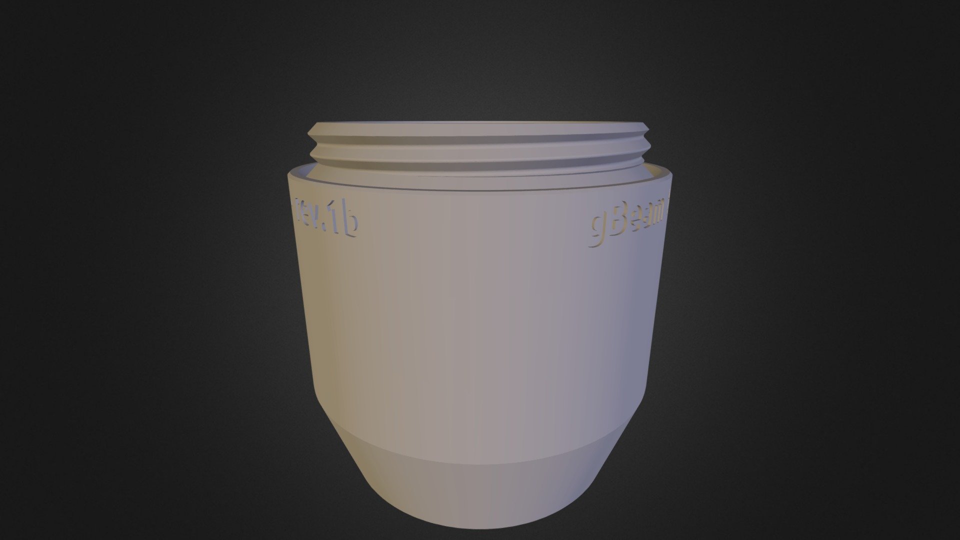Slide projector lens adapter (42.5mm) - Download Free 3D model by ...