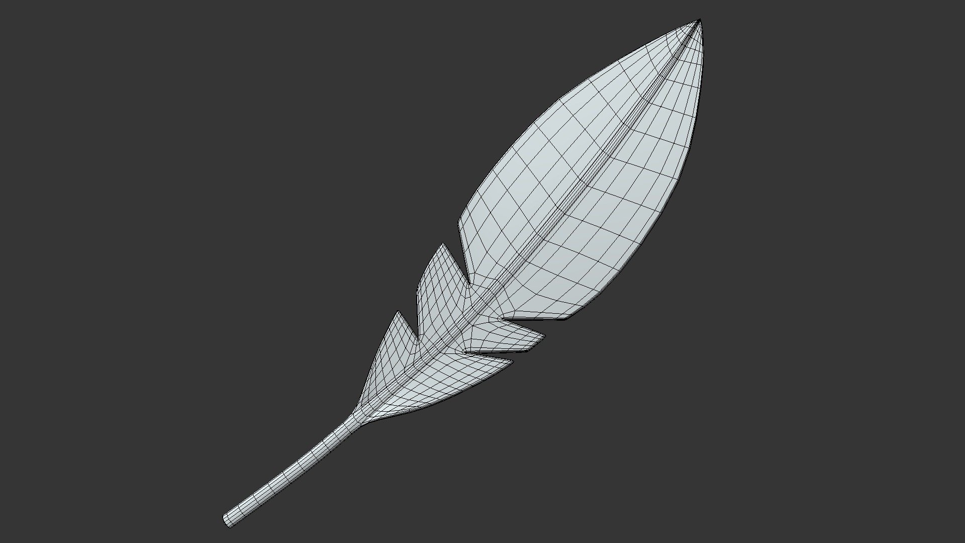Feather - Buy Royalty Free 3D model by ostrich (@gohean33) [9cc5b82 ...