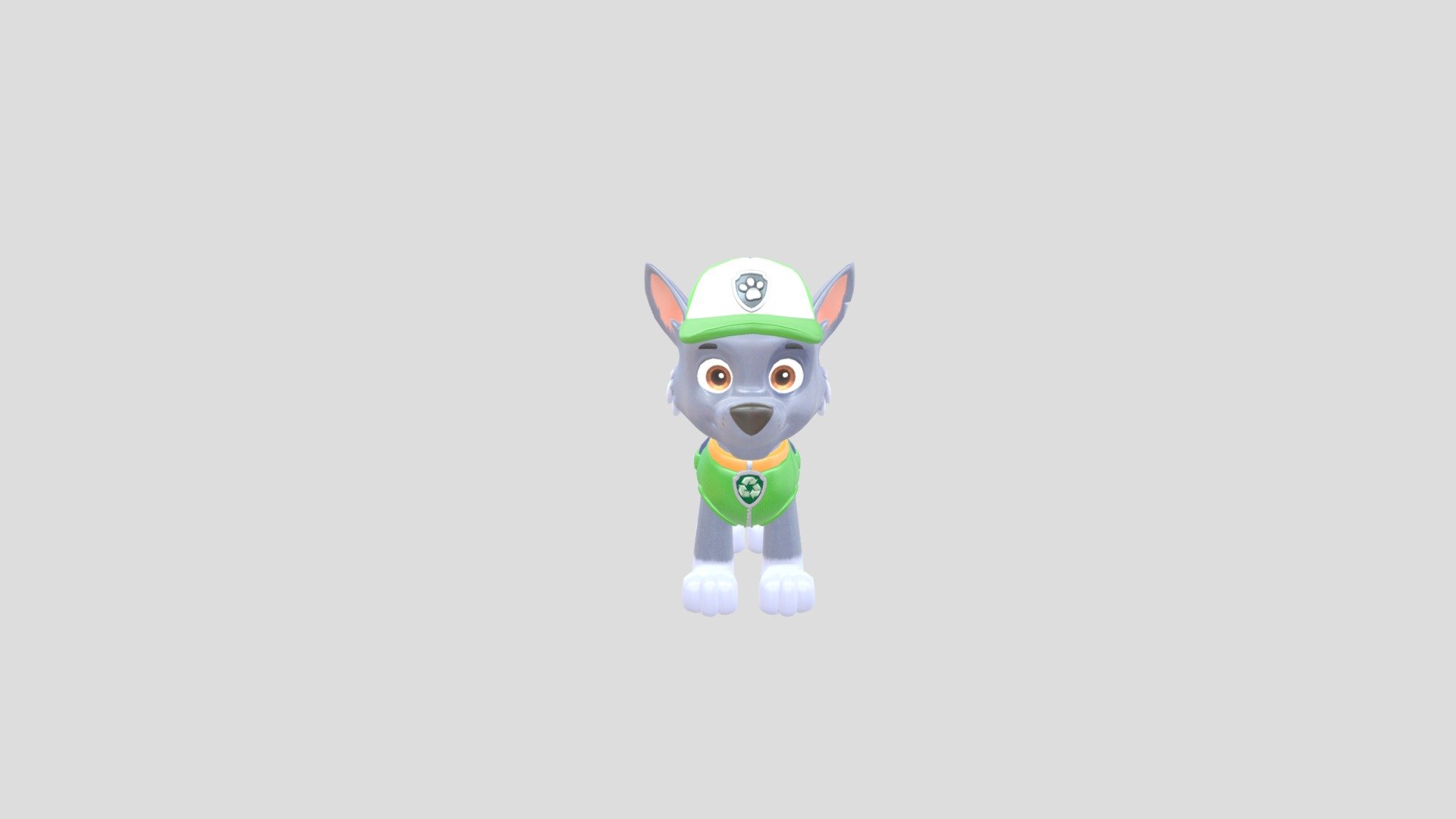 Rocky_paw_patrol_v2 - Download Free 3D model by mustafatylan68 [9cc73df] - Sketchfab
