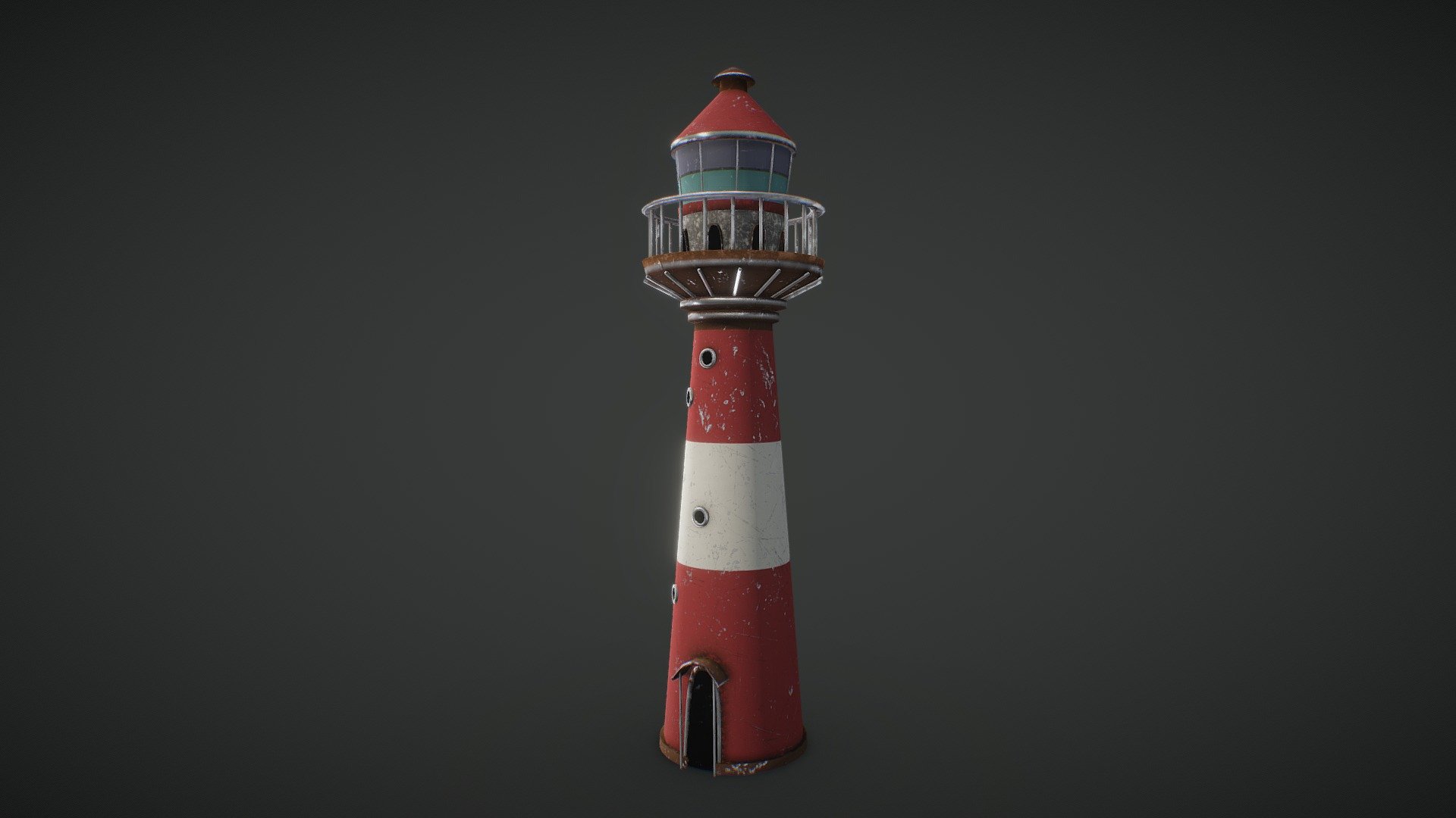 Lighthouse - Download Free 3D model by Nabil Rahman (@stnabeal) [9cc7e0a] - Sketchfab