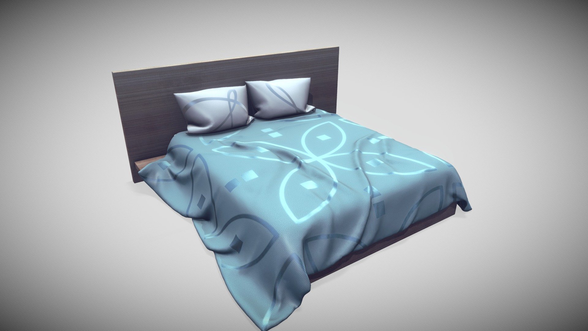 Bed SC - Download Free 3D model by SocialCraft [9cc7e8c] - Sketchfab