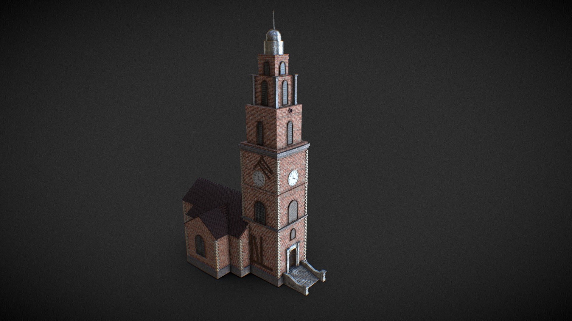 Low Poly Church - Buy Royalty Free 3D model by Marcin Klosowski ...