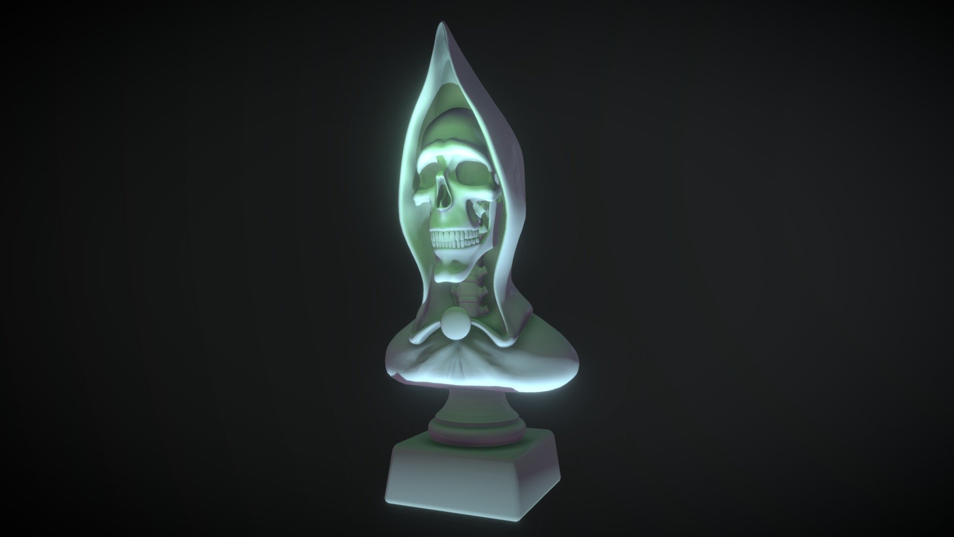 Death Bust - 3D model by mythsnlore [9cc90df] - Sketchfab