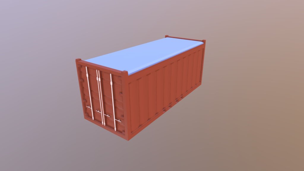 Test Model (Open Top Container) - 3D model by setolyx [9cc9662] - Sketchfab