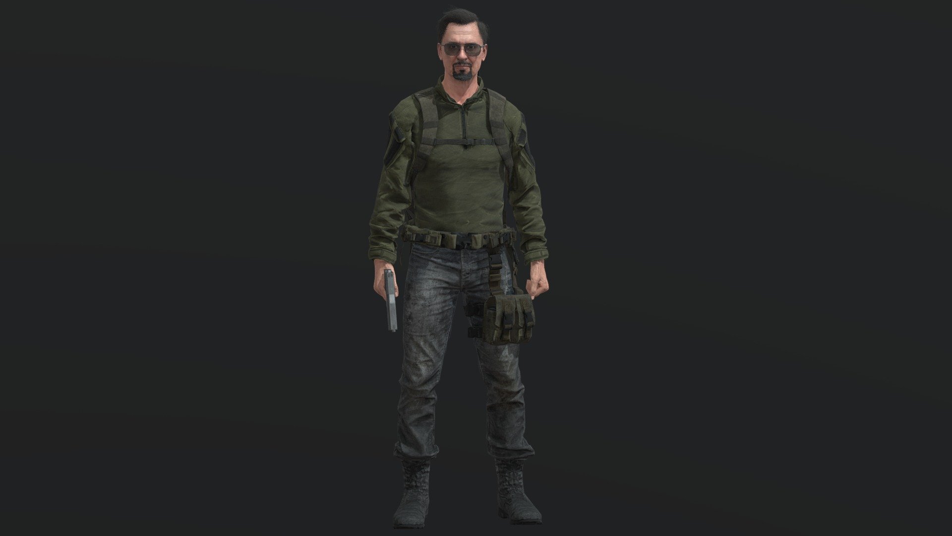 Soldier PBR Game Ready - Buy Royalty Free 3D model by lidiom4ri4 ...