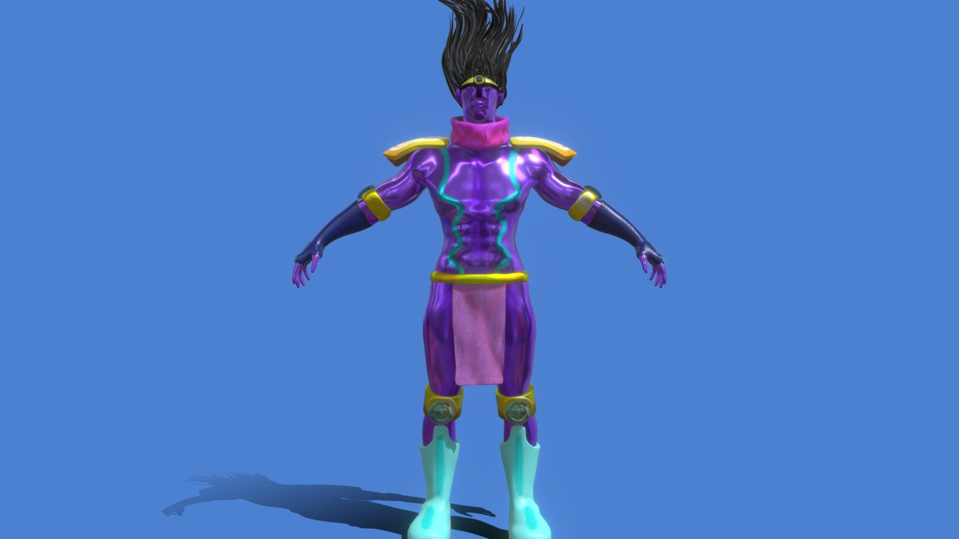 Star Platinum modelo - 3D model by BensyB [9ccb414] - Sketchfab
