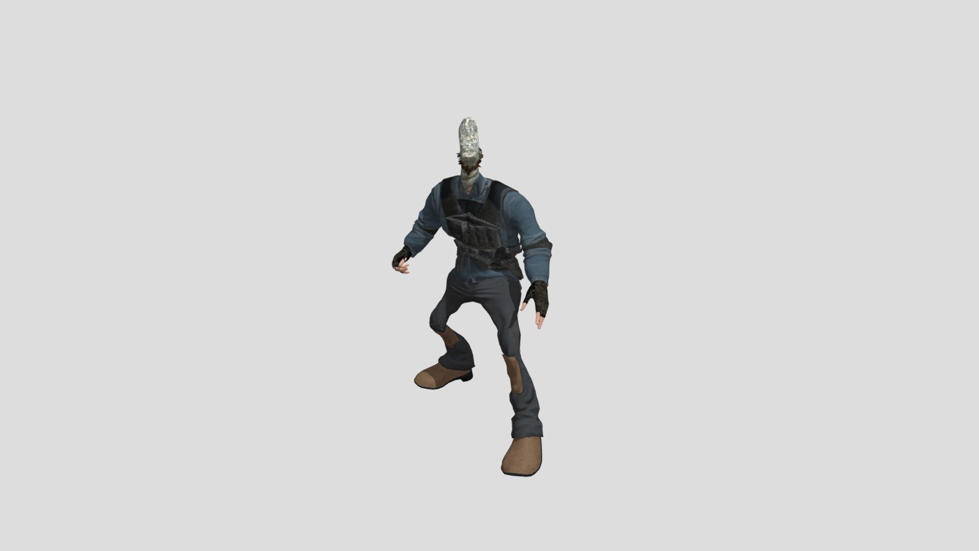 Standing Taunt Battlecry (3) - 3D model by BogdanMarcuta [9cccc9d ...