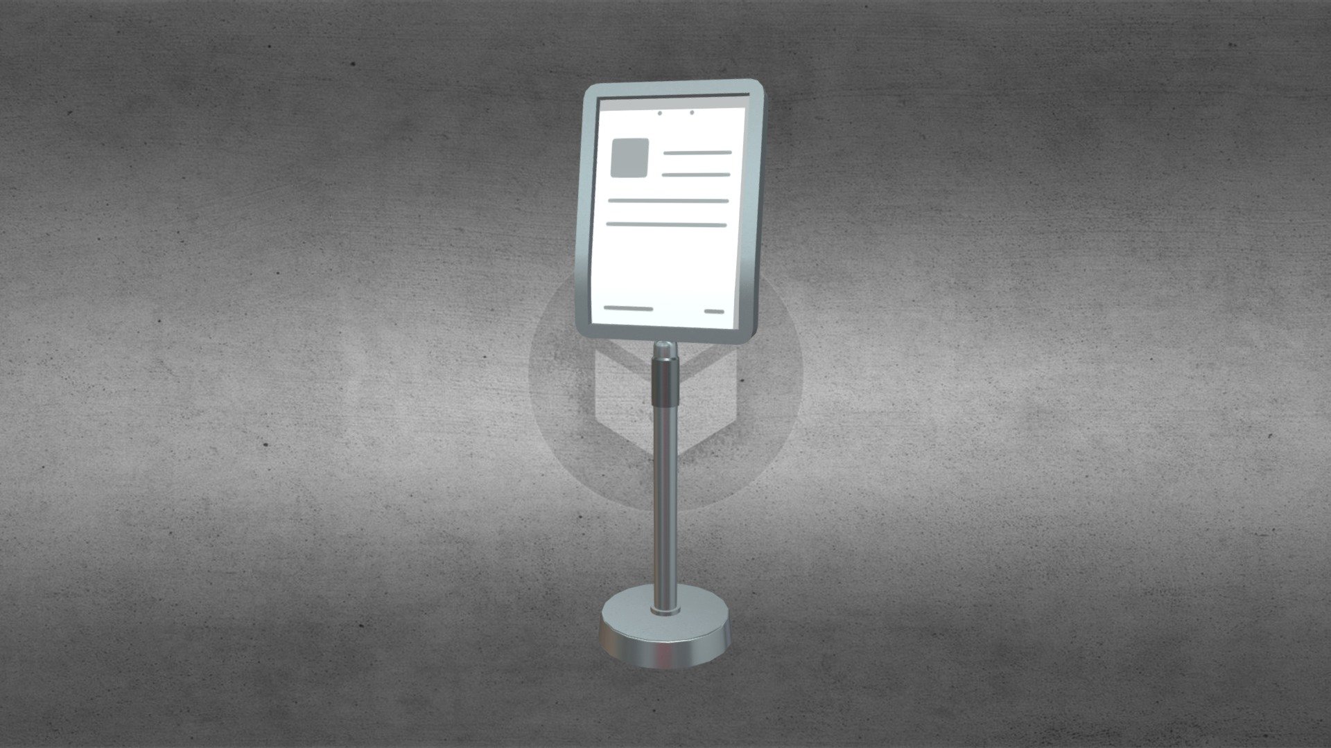 Instruction Plate. - 3D model by qlwcxr [9ccd107] - Sketchfab