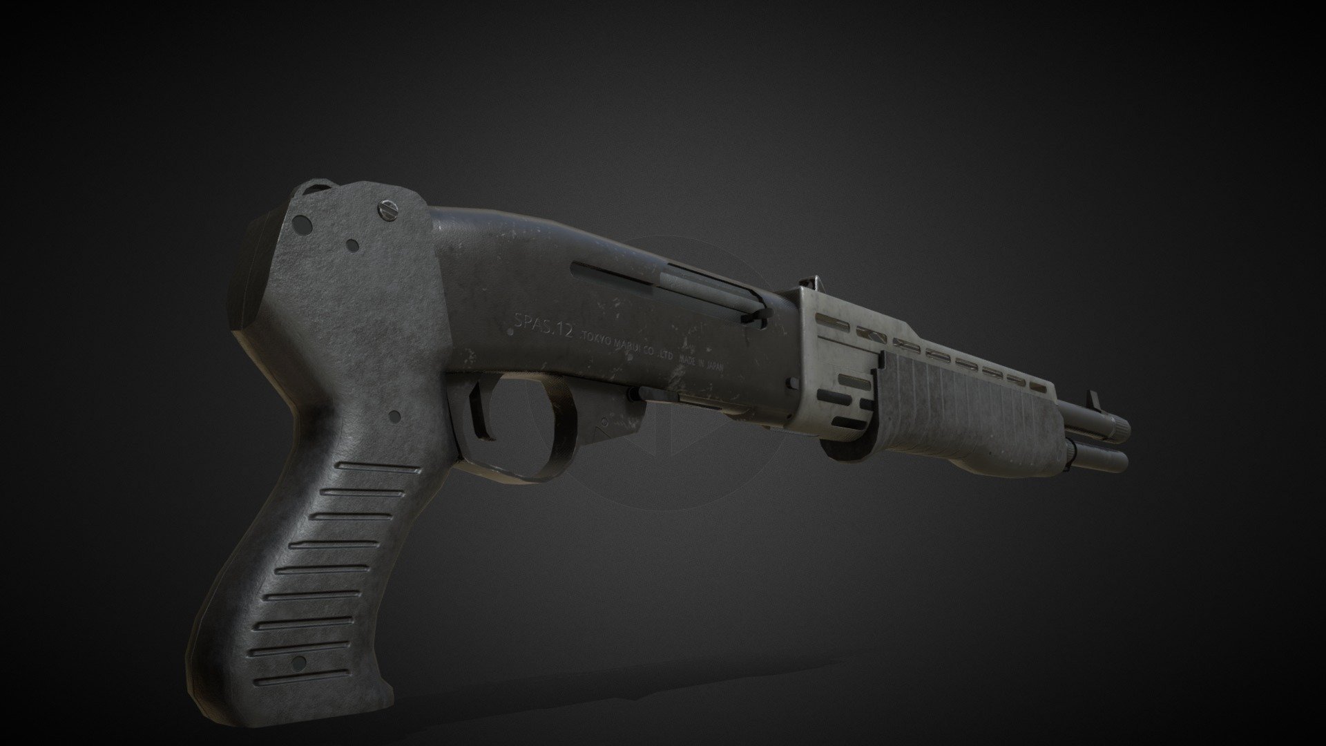 Spas-12 - Download Free 3D model by Kerridge1 [9ccdf20] - Sketchfab