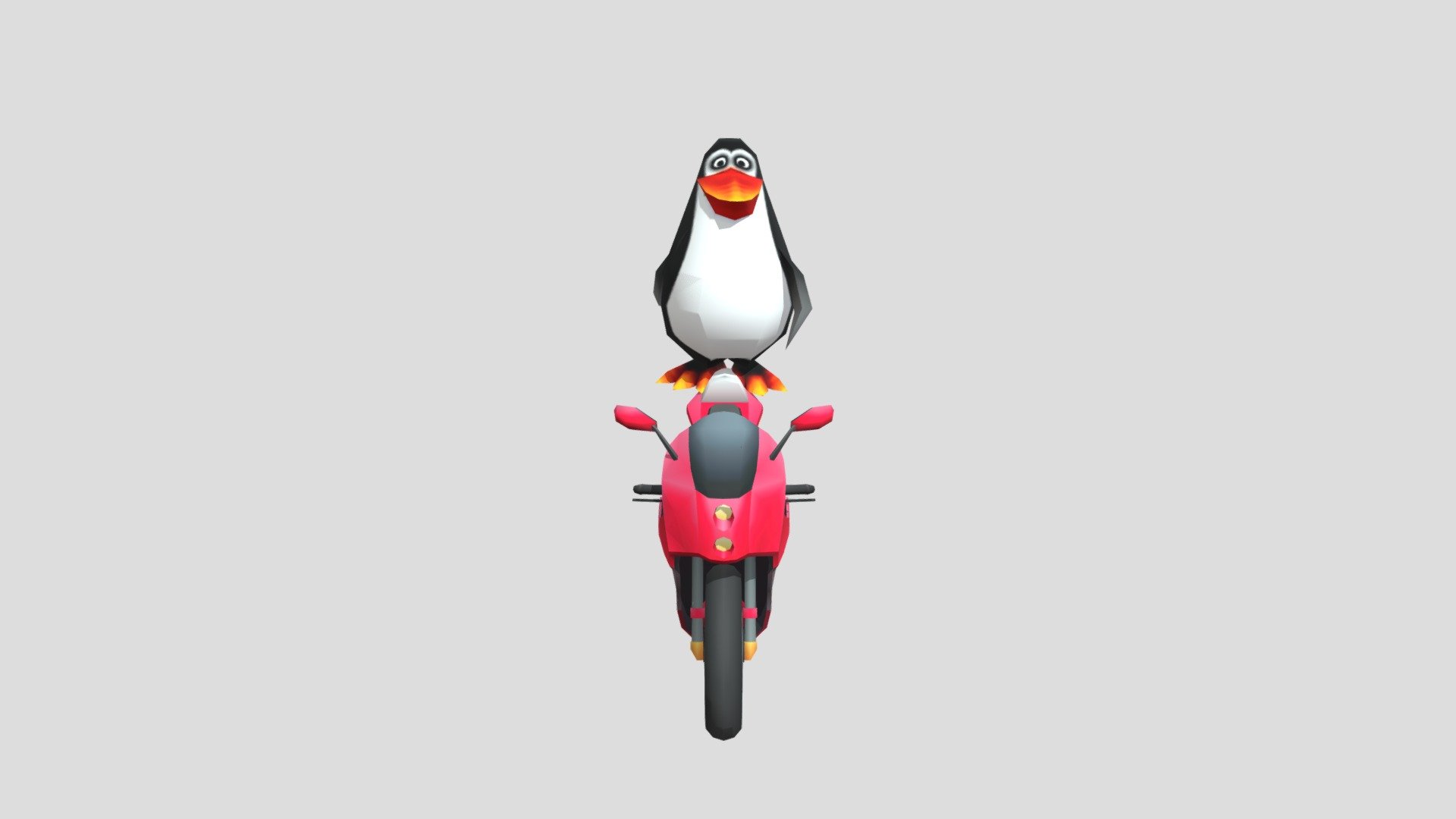 chicken gun penguin bike - Download Free 3D model by amogusstrikesback2 ...