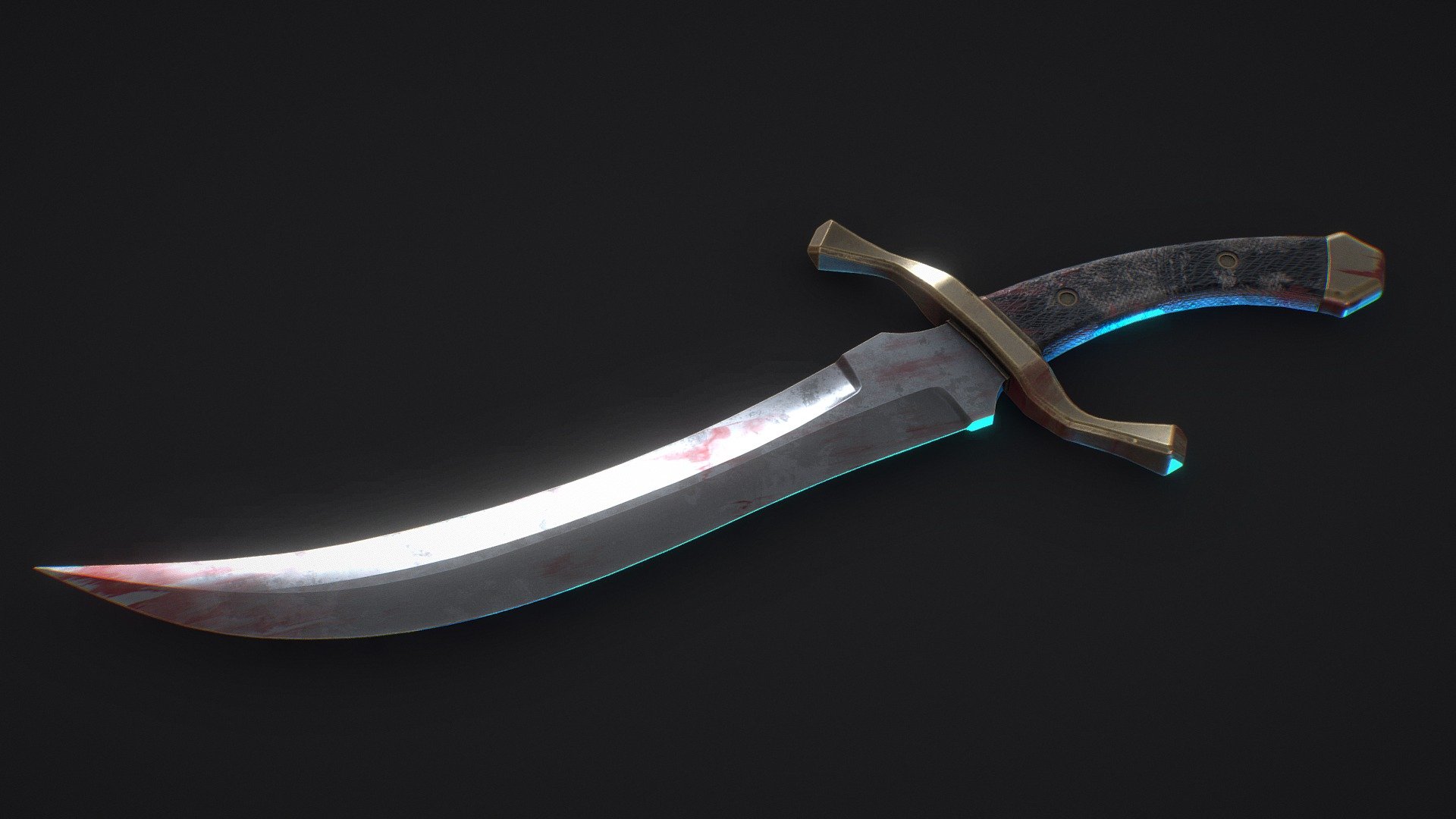 Curved Blade - Buy Royalty Free 3D model by re1monsen [9ccfb53 ...